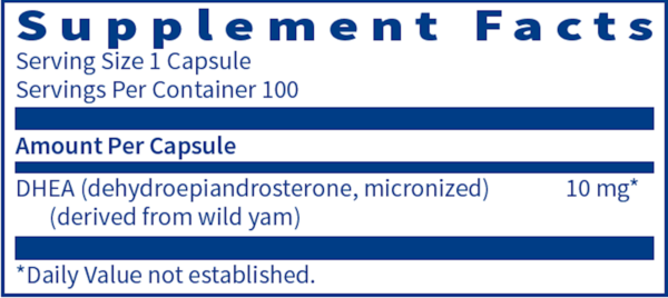 DHEA 10mg - Nutricion BioMedica